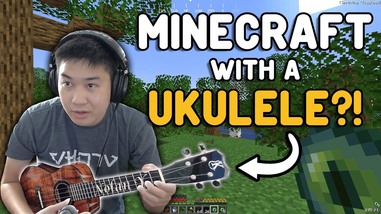 I Beat Minecraft With A Ukulele - YouTube