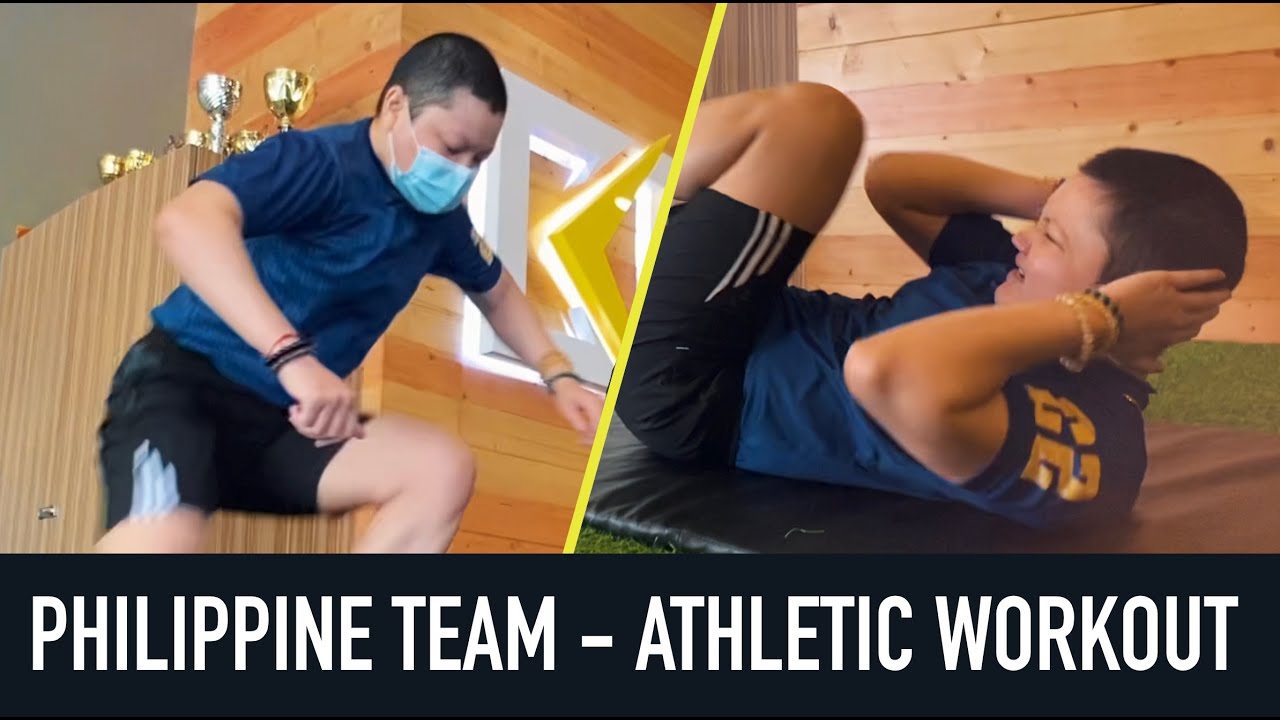 HIGH INTENSITY Workout for Philippine Team Athlete - YouTube