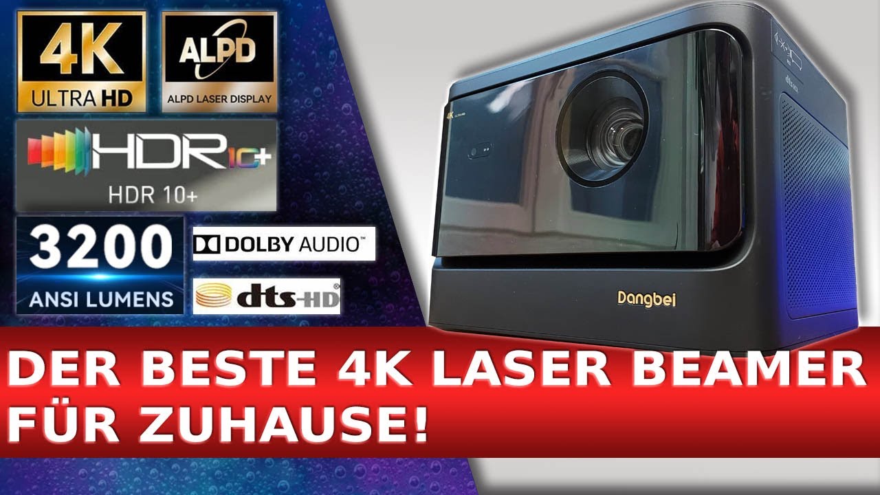 4K LASER BEAMER TEST 🆗 Dangbei Mars Pro Testsieger: Der BESTE 4K UHD ...