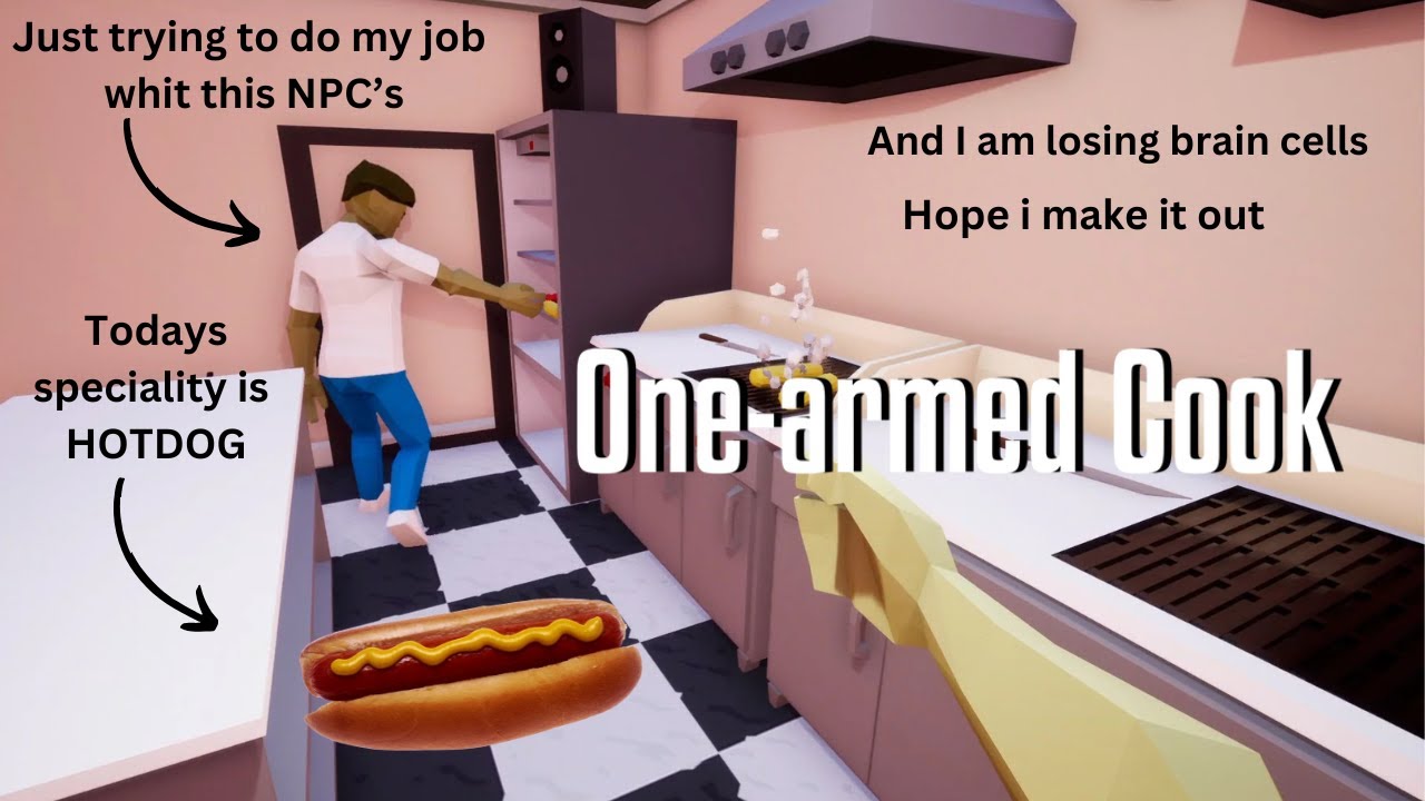 Cooking and ranging over NPC's- One Armed Cook - YouTube