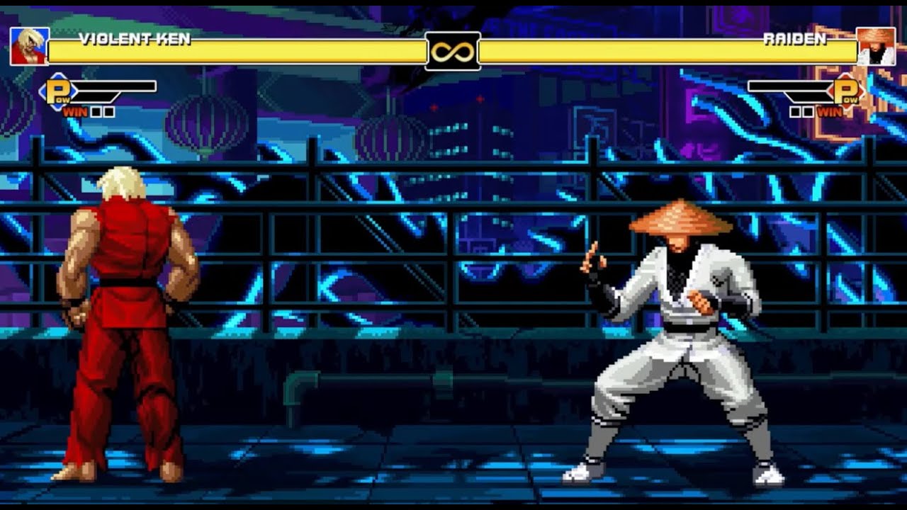 VIOLENT KEN VS RAIDEN THE MOST EPIC FIGHT IN THE WORLD! / STREET ...