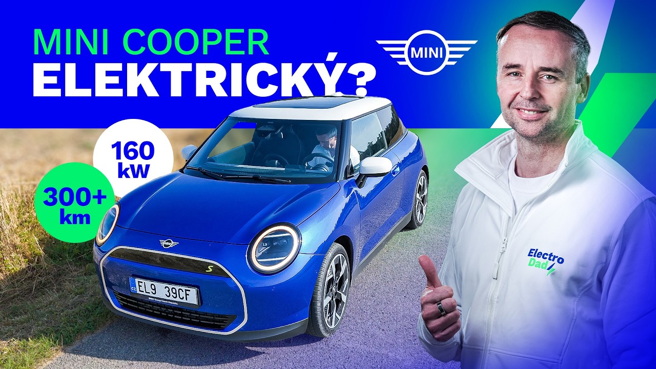 MINI Cooper SE 2024 | elektrický hot hatchback | test | Jan Staněk ...