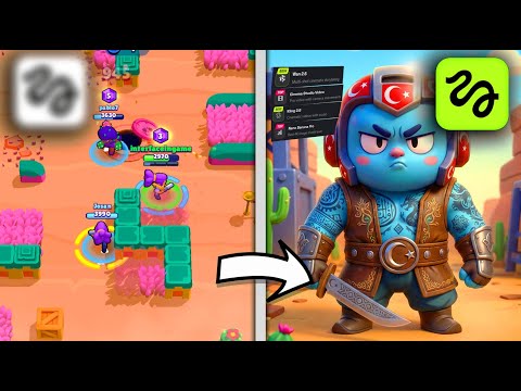 YAPAY ZEKA İLE SIFIRDAN BRAWL STARS KARAKTERİ OLUŞTURDUM! (Çok Güçlü Oldu) Higgsfield