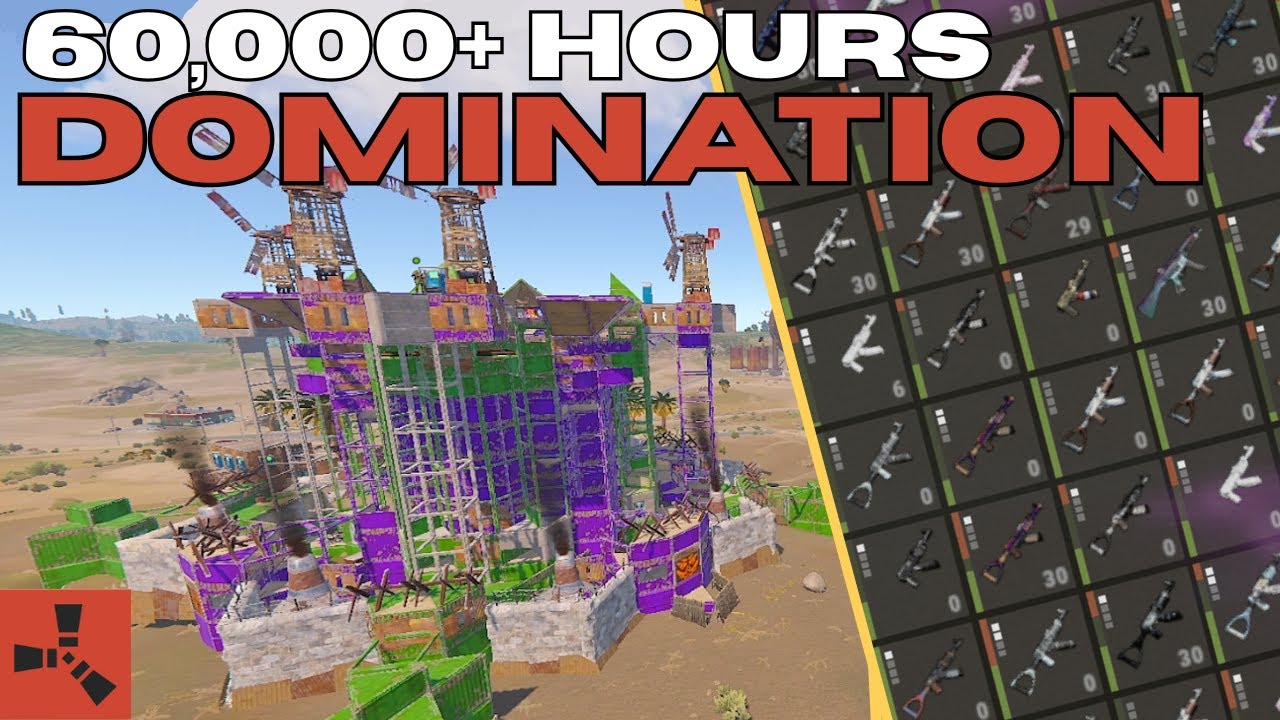 How a 60,000+ Hour Group Dominates Medium wipe - Rust - YouTube