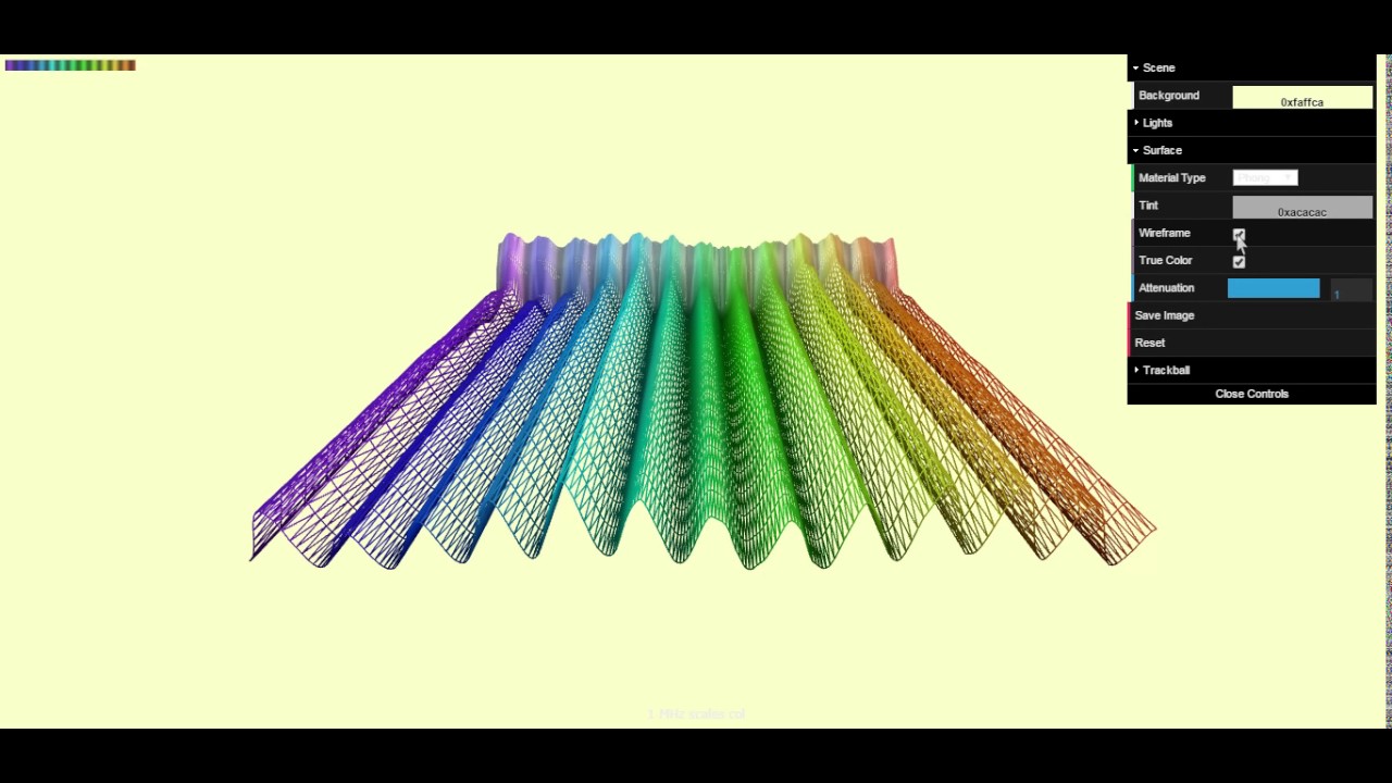 A Colour Spectrum in 'True Colour 3D' - YouTube