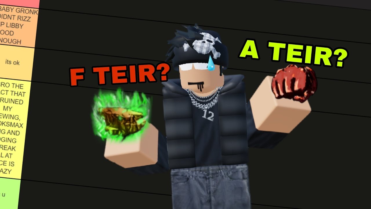 RANKING ALL TSB CHARACTERS FROM WORST TO BEST (MAY 2024 - YouTube