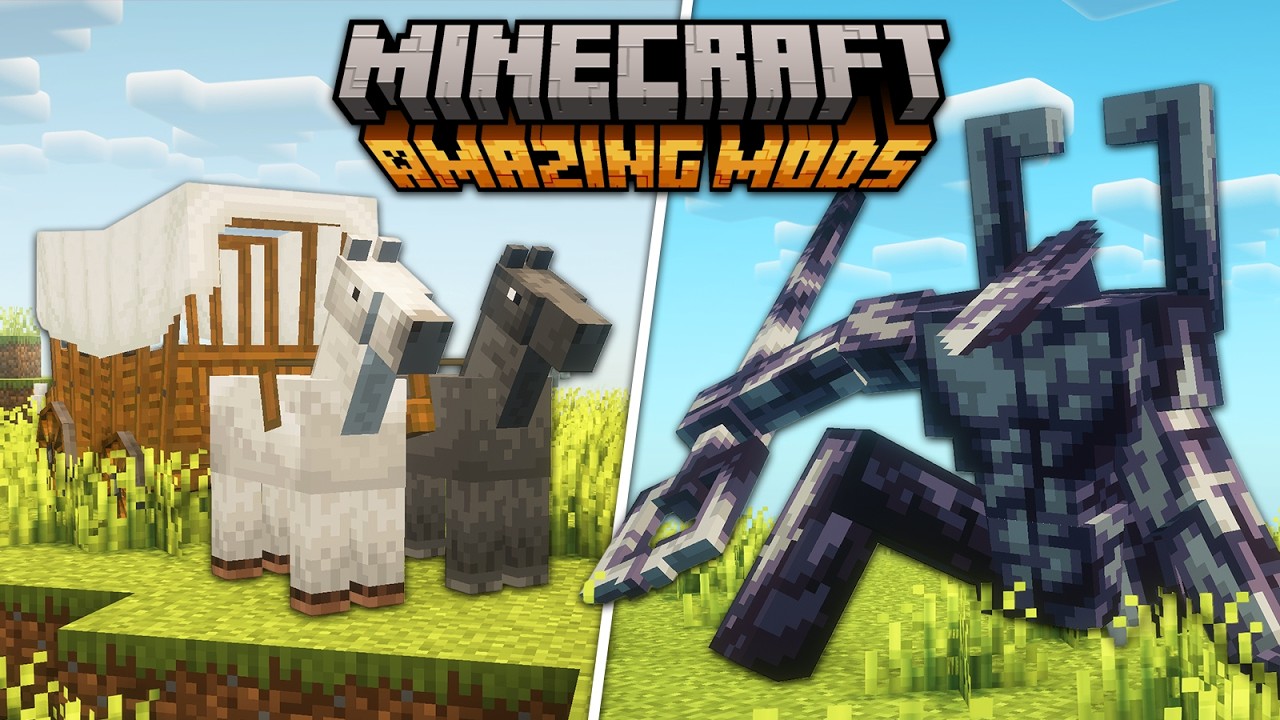 10 AMAZING Minecraft Mods (Forge 1.20.1) - YouTube
