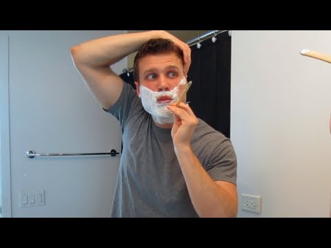 Straight Razor Practice - Our Daily Shave Ep. 7 - YouTube