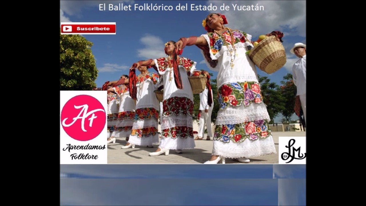 La Fiesta Del Pueblo Yucatan Danza Folklorica Musica - YouTube