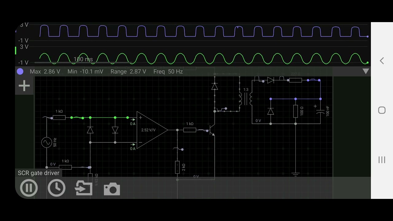 SCR gate driver - YouTube