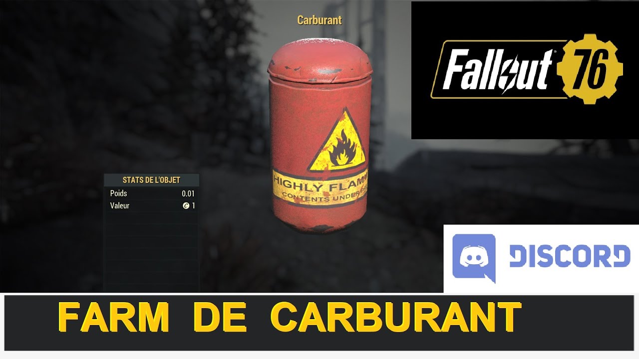 Fallout 76 Fr – ROUTE CARBURANT FARM FUEL - YouTube