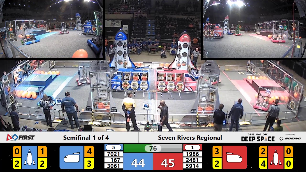 Semifinal 1 - 2019 Seven Rivers Regional - YouTube