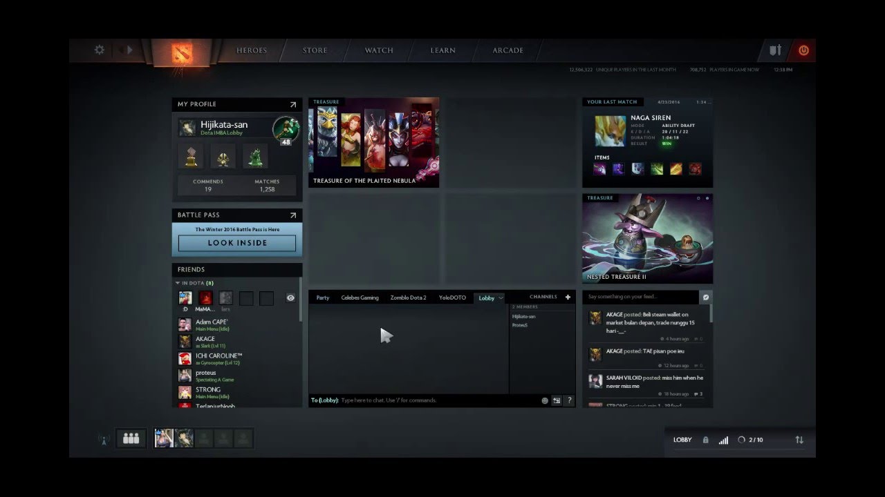 Dota 2 Find Match - Accept Sample - YouTube