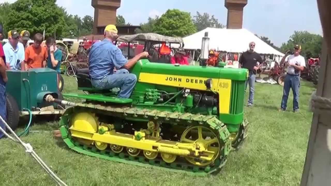 John Deere 430 crawler dyno'd - YouTube
