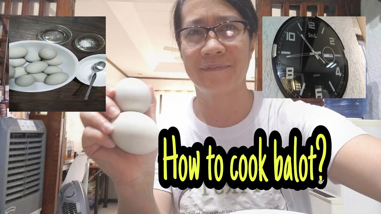 How to cook balot|Eating balot@JNDV TV - YouTube
