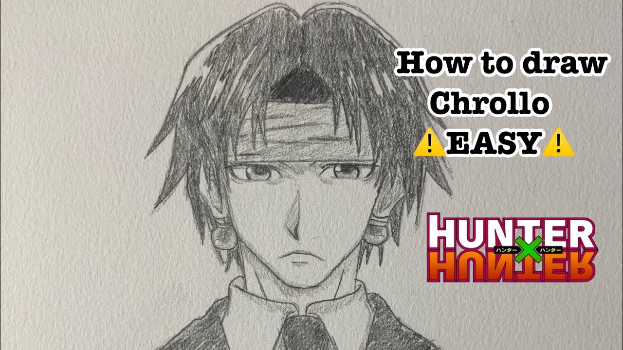 HOW TO DRAW CHROLLO LUCILFER STEP BY STEP EASY TUTORIAL‼️ | Hunter x ...