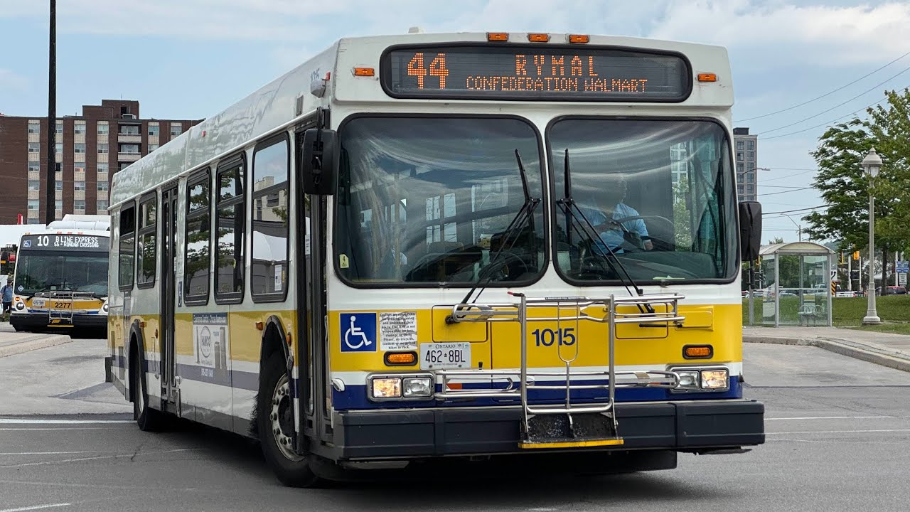 [4K] HSR - Route 44: Rymal (New Flyer D40LF 1015) - YouTube