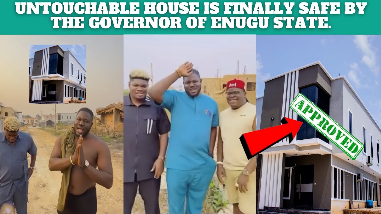 GOOD NEWS 👆 UNTOUCHABLE HOUSE IS NOW SAFE.~ ENUGU STATE GOVERNOR HEARD ...