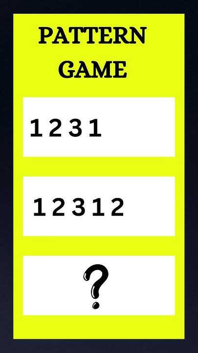 PATTERN GAME Quiz Bees. Find the odd . #emojiquiz #patterngames - YouTube