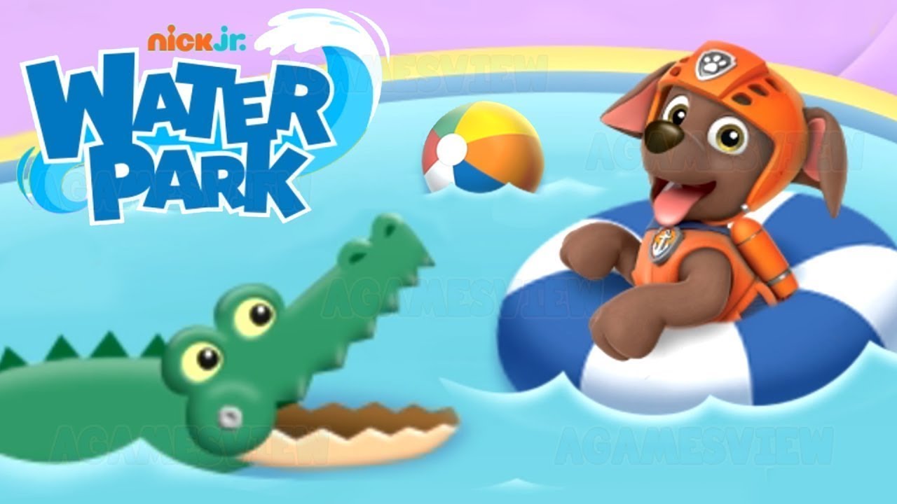 Nick JR Water Park - Paw Patrol River Ride - YouTube