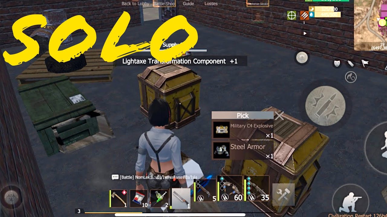 Solo life sweet revenge || solo gameplay part 2 bloody official server ...
