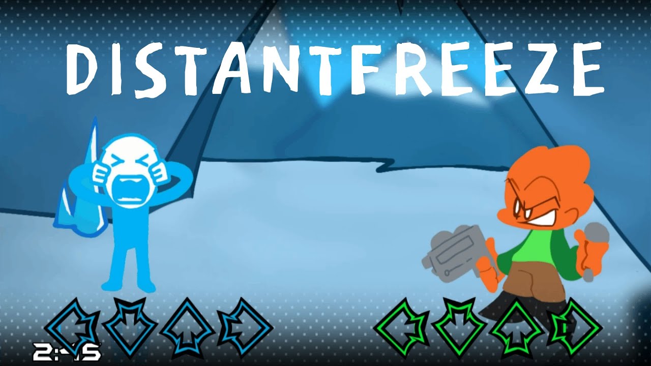 FNF:-) Color Funkin' "Distantfreeze" - YouTube