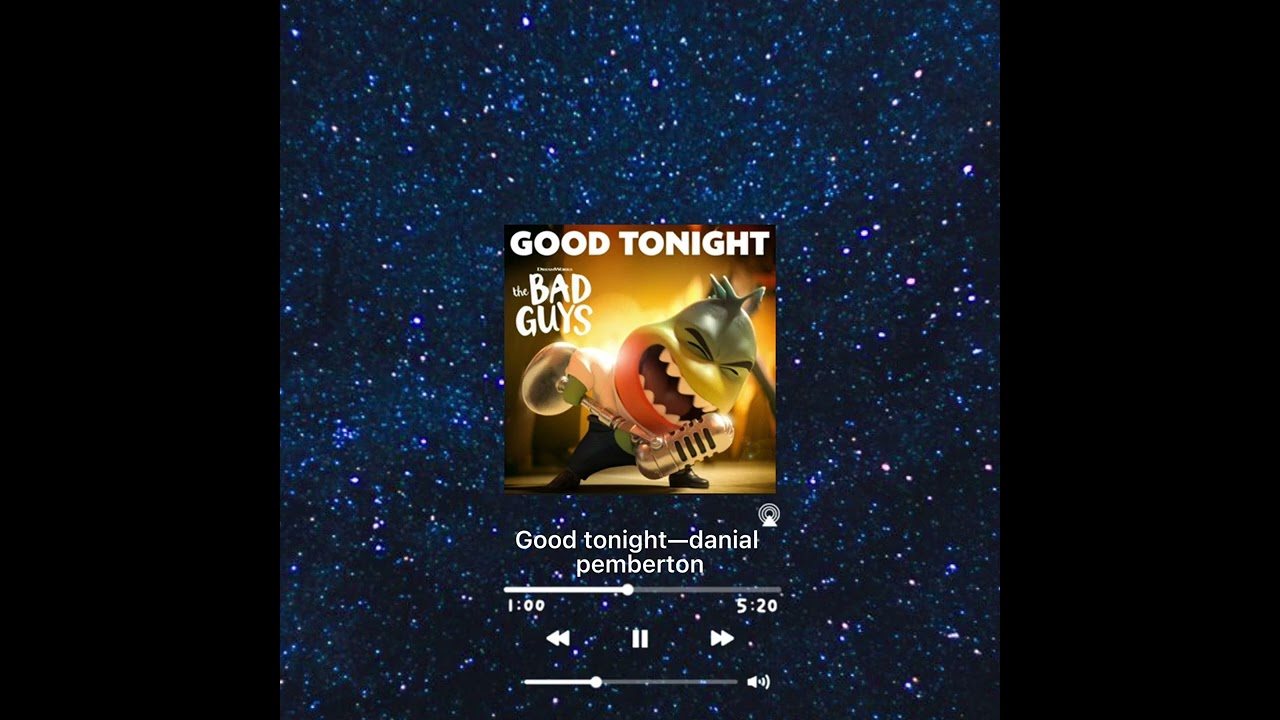 Good tonight—Danial pemberton—(the bad guys) sped up/nightcore - YouTube