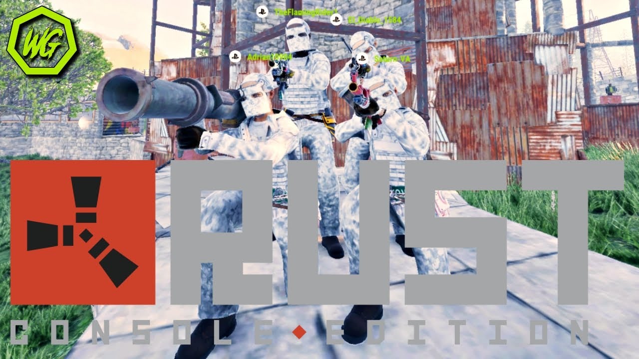 Rust Console Edition PS5 | Day 16 | Raid Day + New Skins - YouTube