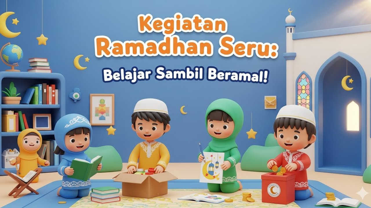 Kegiatan Ramadhan Seru: Belajar Sambil Beramal! - YouTube