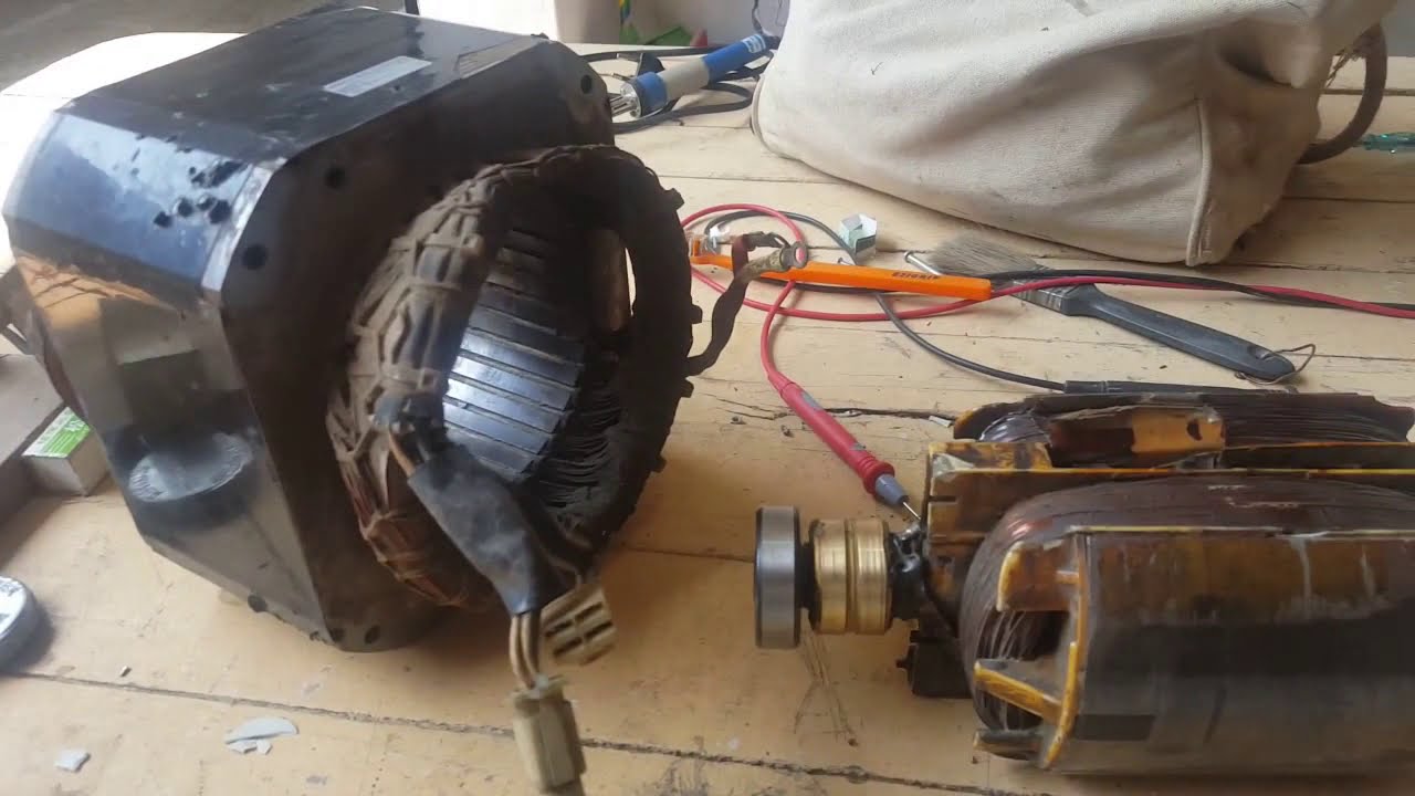 How To Rewind Damaged(Broken) Armature | Part 1/2 | generator ke ...