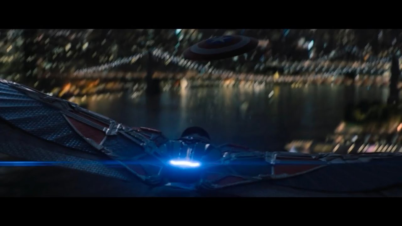 Falcon " The Captian America " helicopter scene | The Falcon And The ...