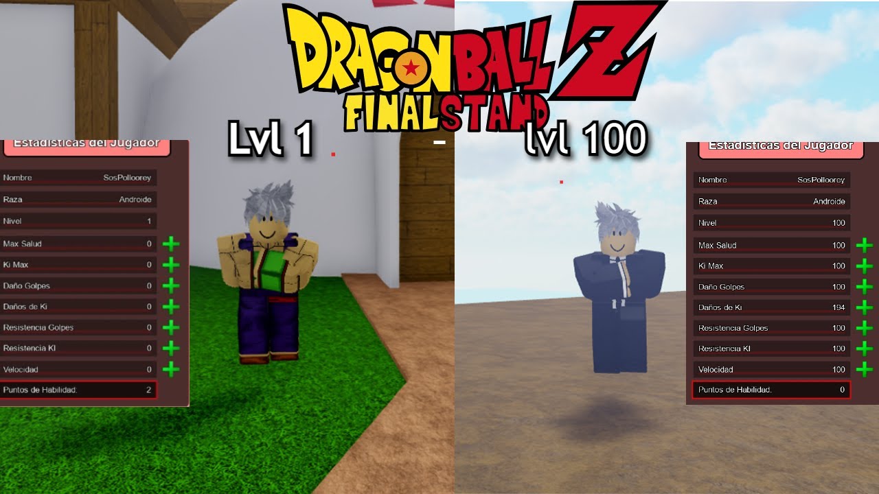 how to Lvl 1-100 in 1 hour | Dragon ball z final stand - YouTube