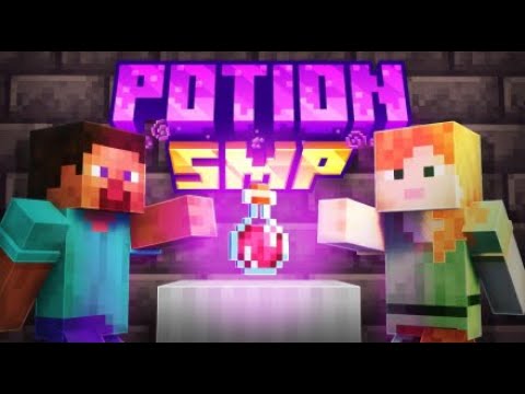 Potion SMP Day#2 Making A House #minecraft @DynamiteOP5 PUBLIC SMP ...