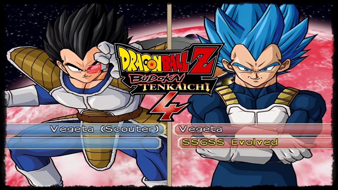 DBZ BT4 - VEGETA (SCOUTER) VS VEGETA SS BLUE EVOLUTION (1X1) (V. 0.13.1 ...