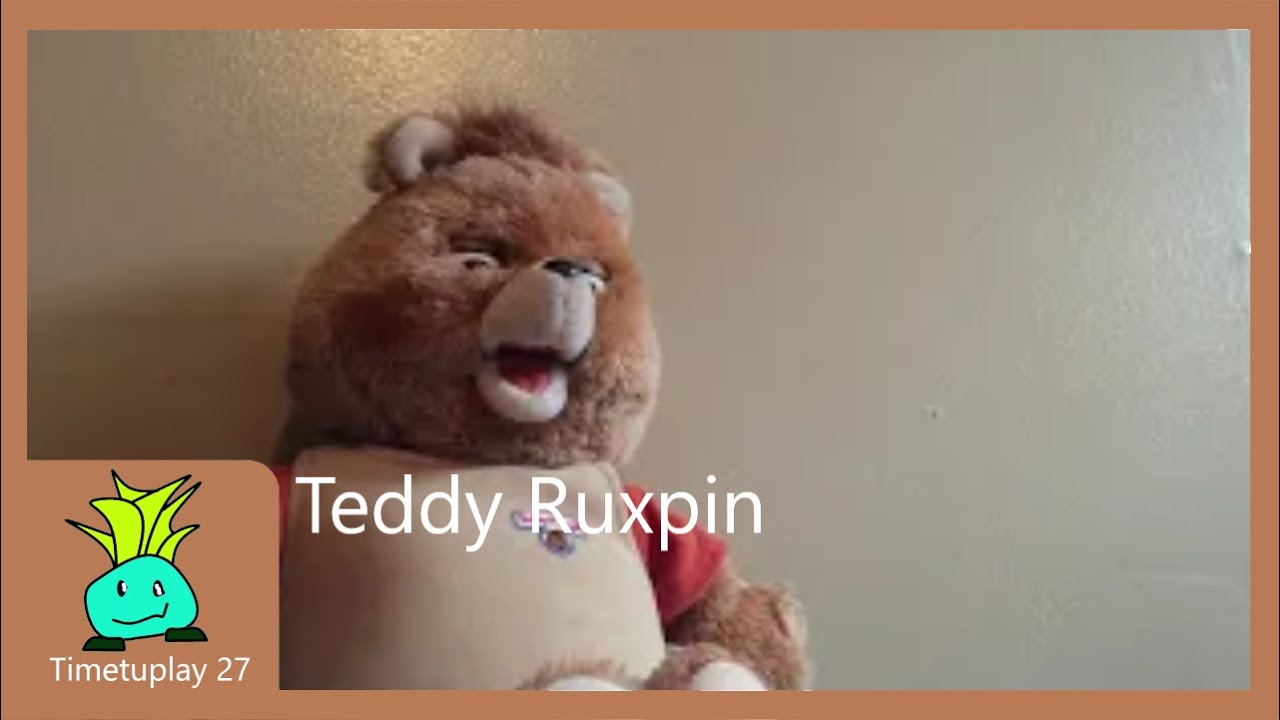 Teddy Ruxpin “your friend” - YouTube