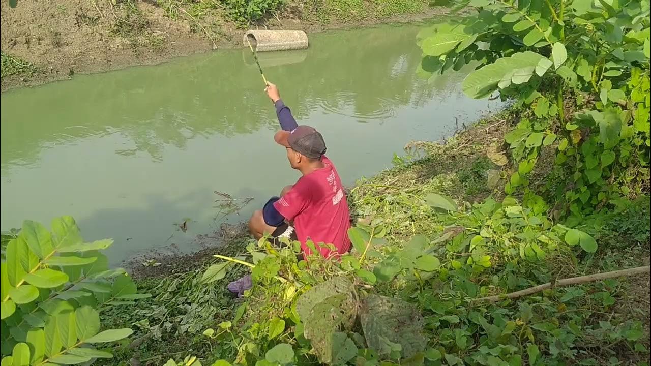 Mencoba mancing ikan keting - YouTube