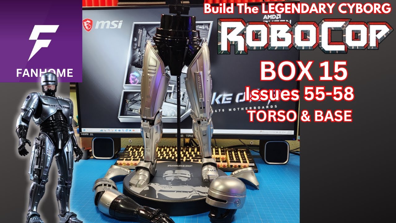 Build the Legendary Cyborg ROBOCOP - Pack 15 Stages 55-58 - FANHOME ...