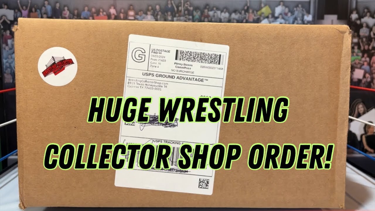 Wrestling Collector Shop Wrestling Figure Unboxing - YouTube