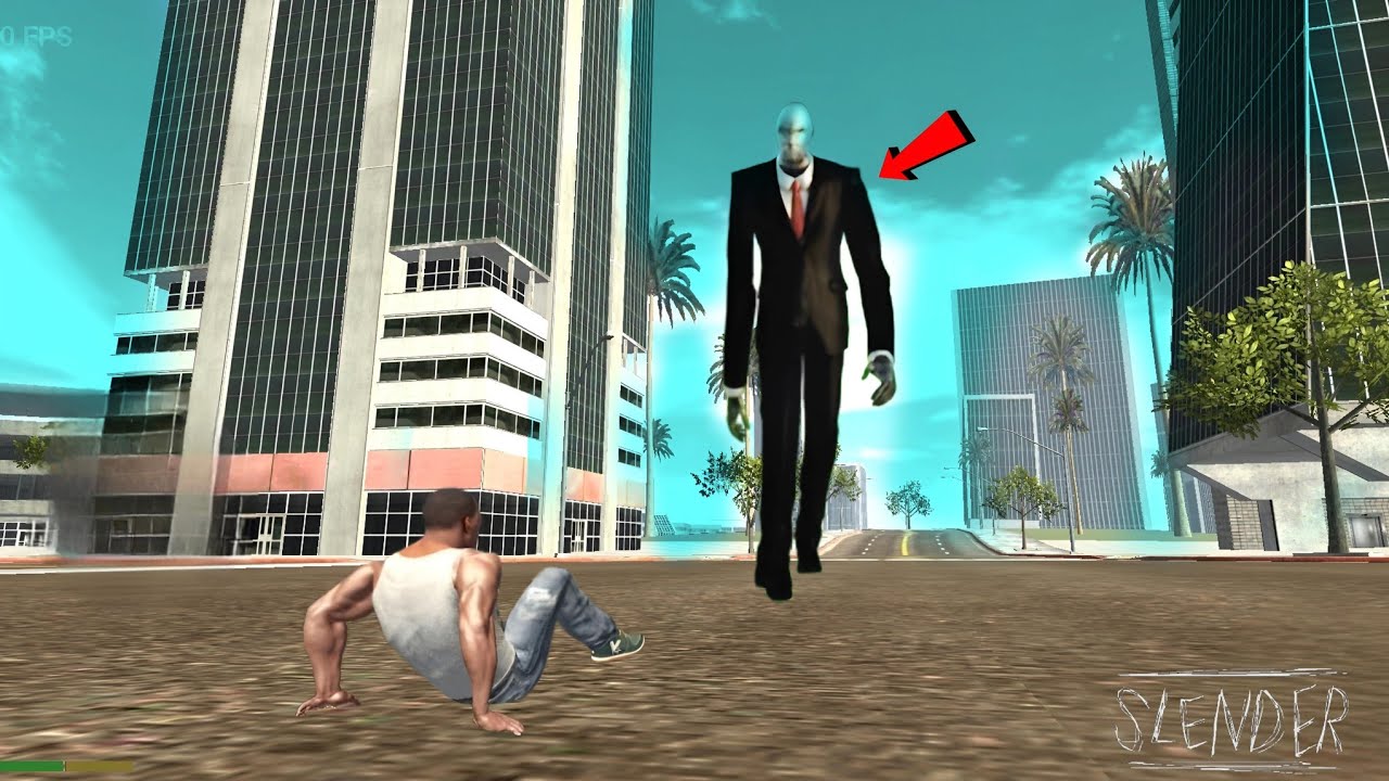 Slender Man Come To Franklin City 🤯 In Indian Bikes Driving 3D - YouTube