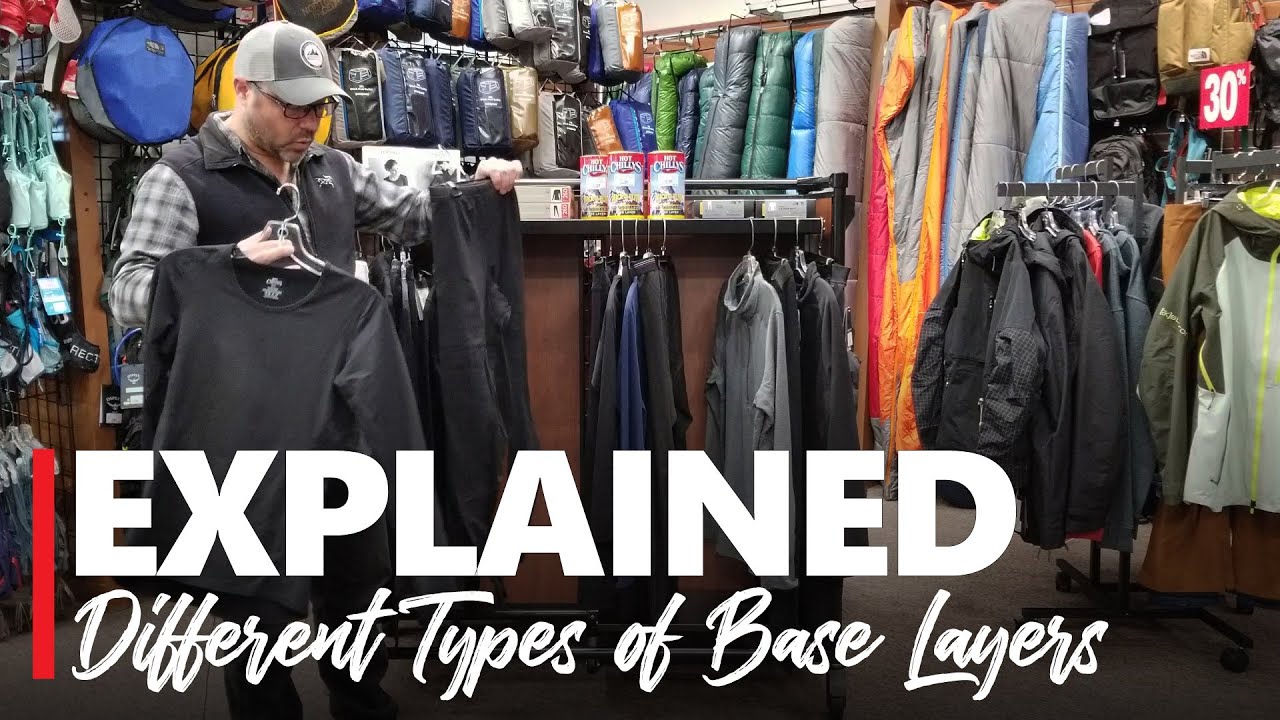 The Different Types of Base Layers Explained | Good Sports - YouTube