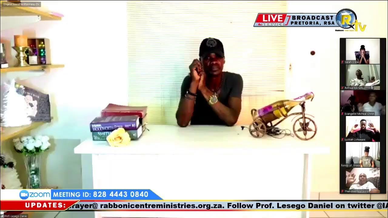 17 JANUARY 2023 TUESDAY LIVE BROADCAST SERVICE WITH PROF. LESEGO DANIEL AND SONS PART 2 - YouTube