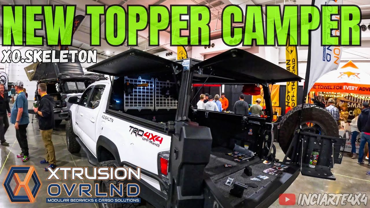 New Xtrusion Overland The XO.SKELETON | Camper / Topper / Bed Rack ...