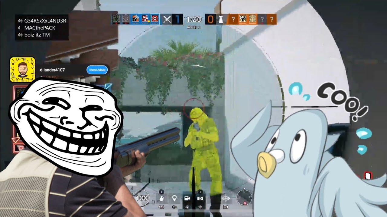 JUST DOING SOME CLAY PIGEON SHOOTING! Rainbow Six Siege Highlights ...