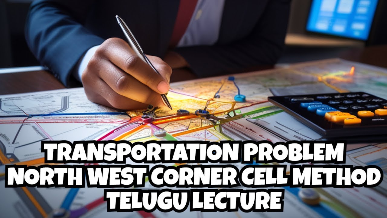 North West Corner Cell Method | Transportation | Problem | Basics ...