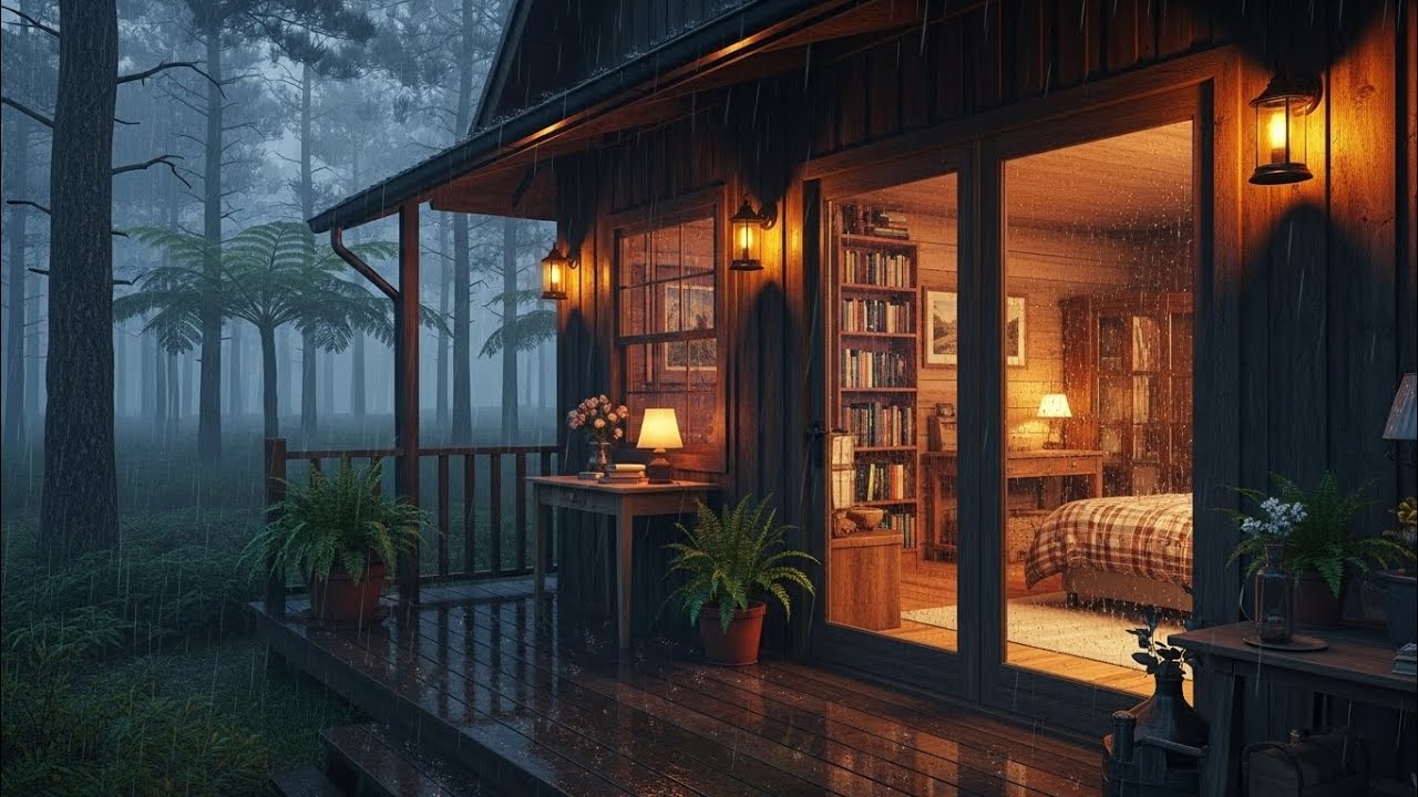30 Menit ASMR Hujan Deras untuk Tidur & Relaksasi | Suara Tenang Tanpa ...