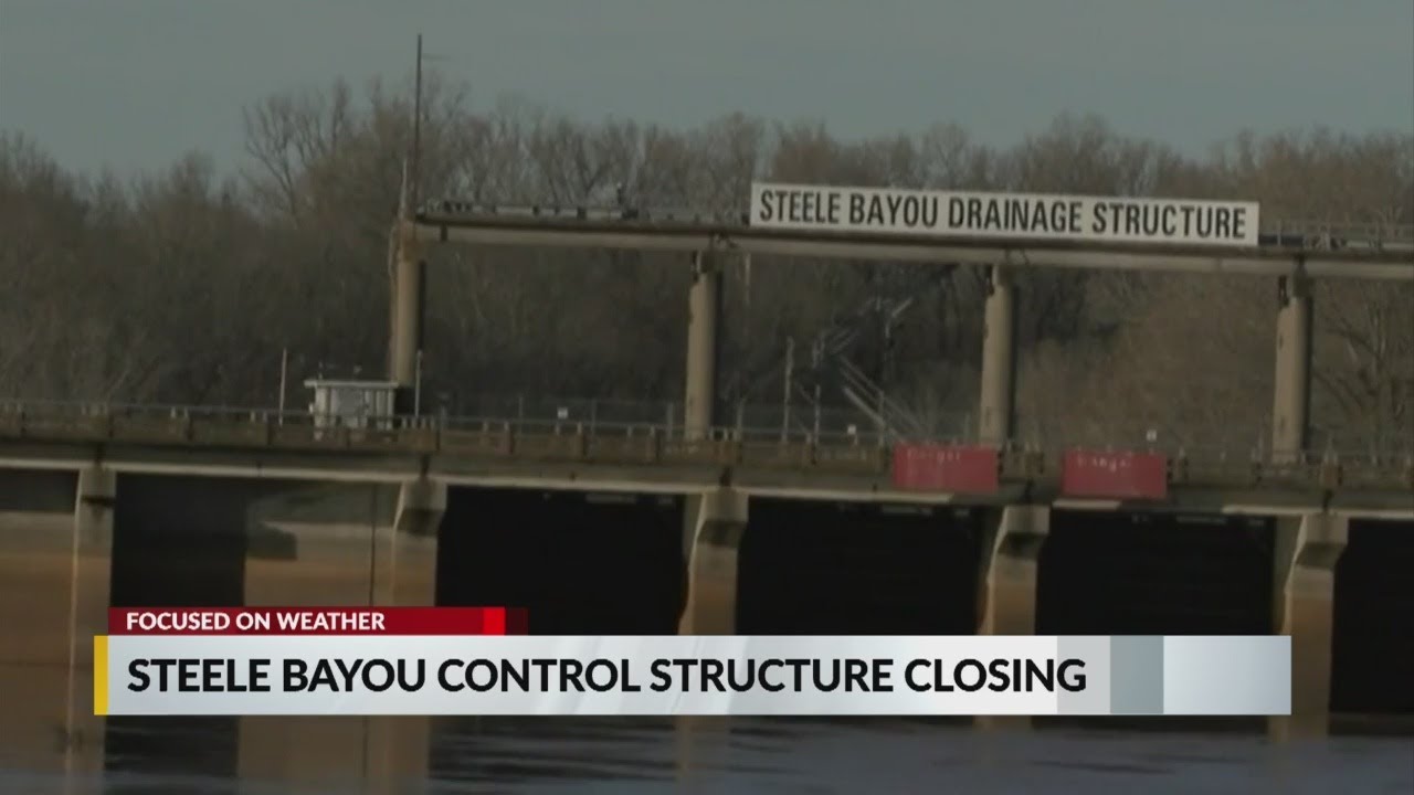 Army Corps of Engineers to close Steele Bayou Control Structure - YouTube