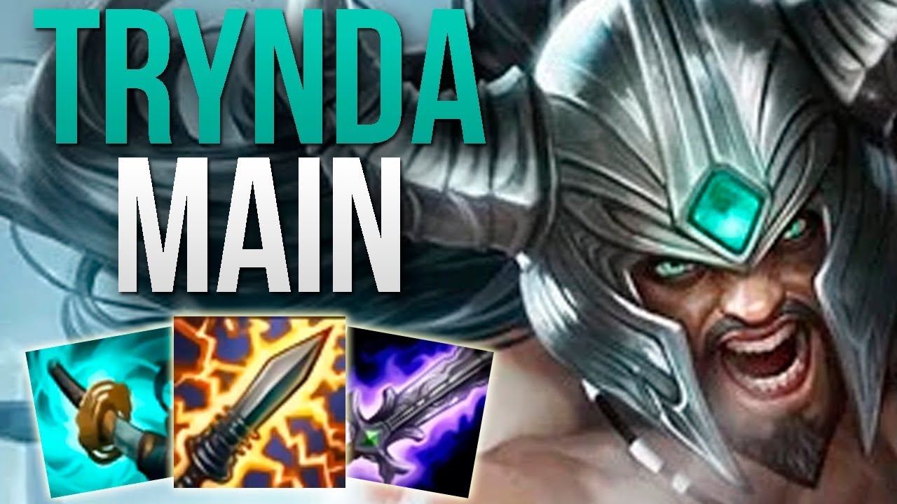CHALLENGER TRYNDAMERE MAIN FULL GAMEPLAY! | CHALLENGER TRYNDAMERE TOP ...