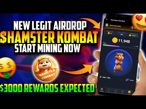 HAMSTER KOMBAT Mining Start On Telegram 😍| HAMSTER KOMBAT Coin Listing ...