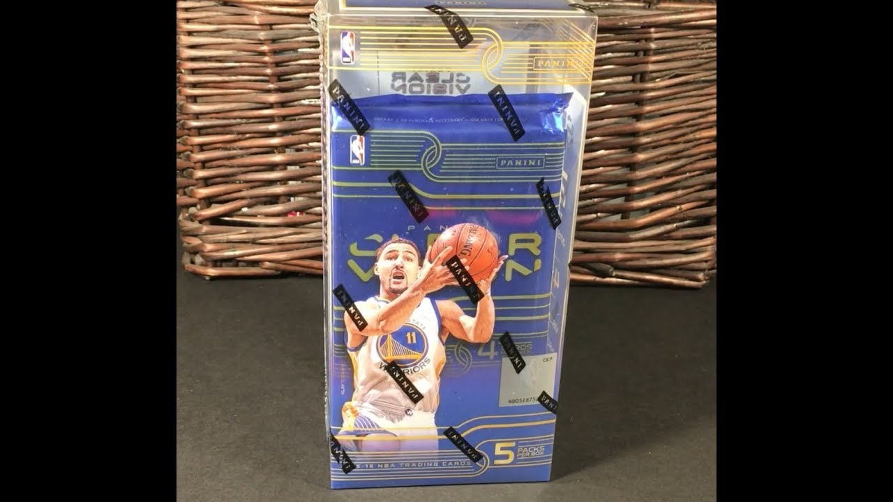 2015-16 Panini Clear Vision Basketball Hobby Box Break - YouTube