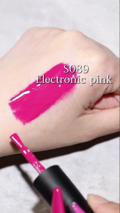 unnanail color gel series display. | 😉S006＆S089 - YouTube
